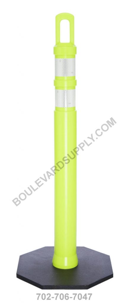 Bright Delineators For Events, Valet, Road Construction